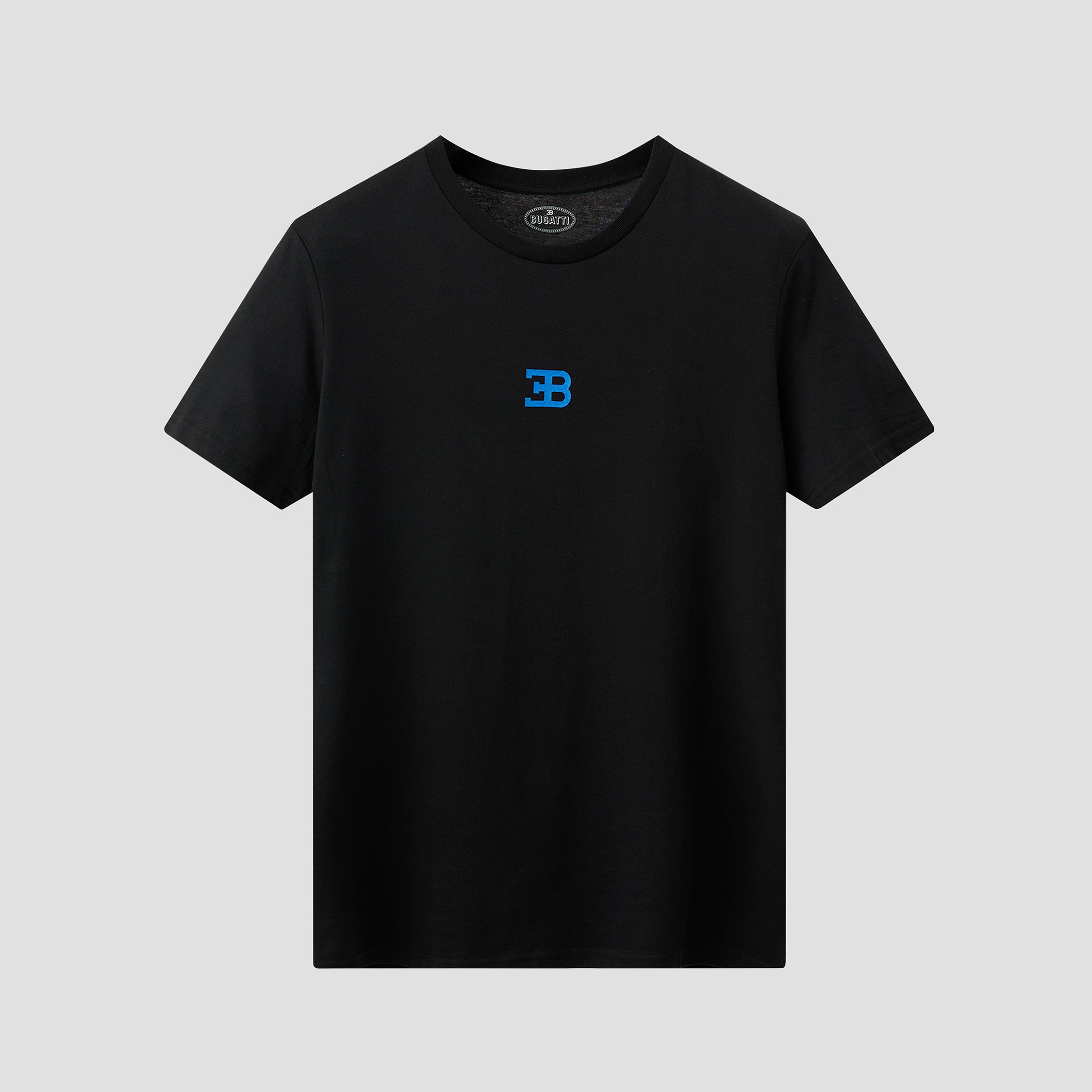 Clothing | Bugatti W16 Logo Print Black Graphic T Shirt