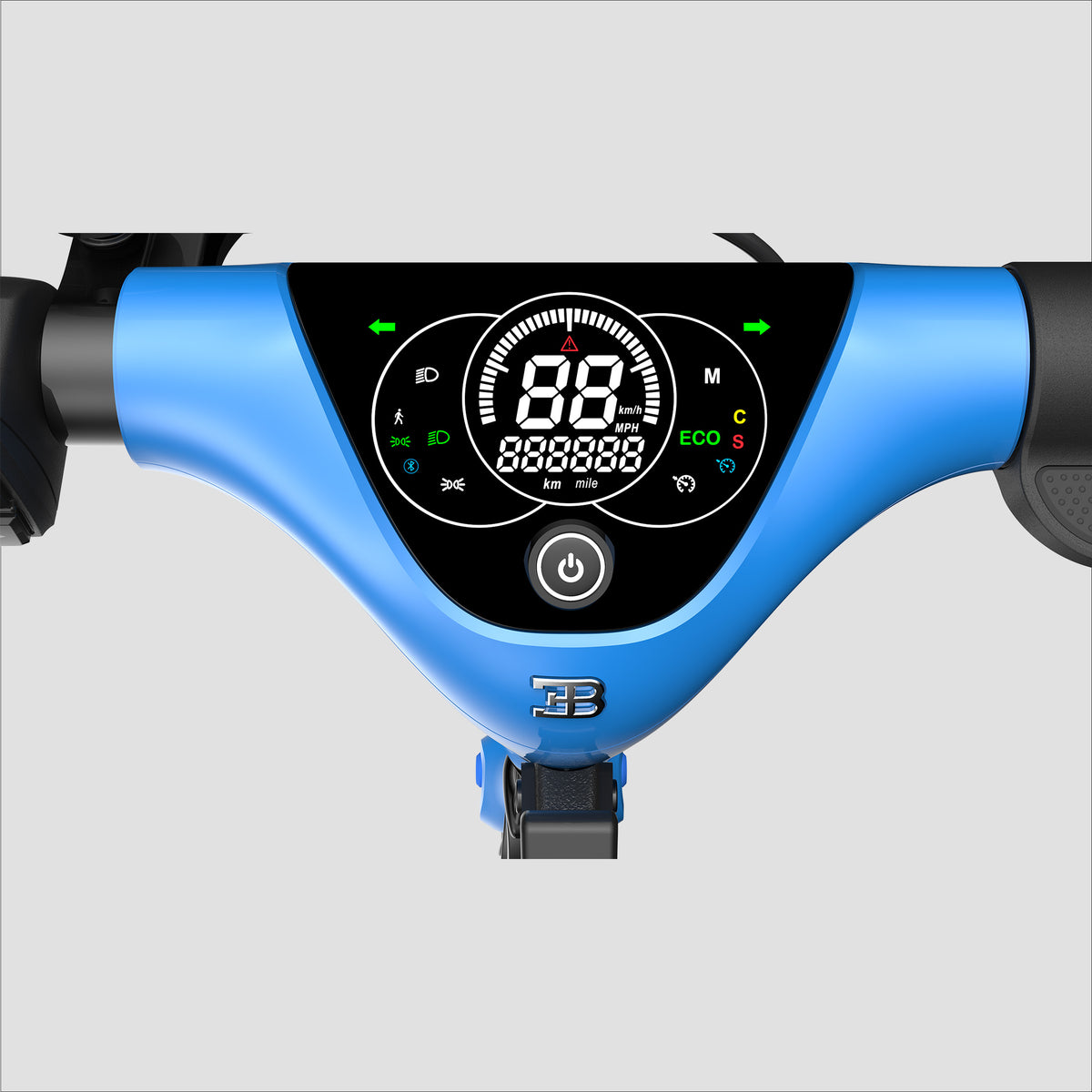 Electric Scooters | Bugatti 10" Max E Scooter Blue – BUGATTI STORE