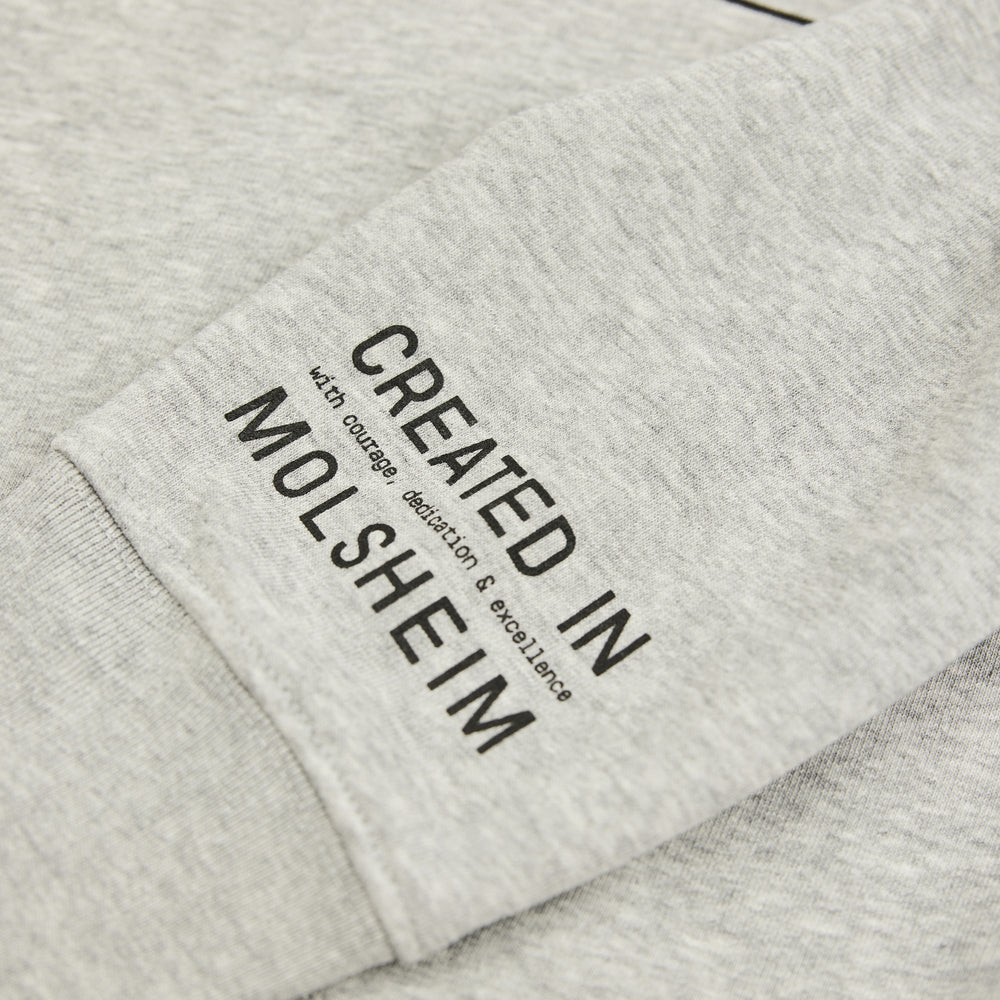 Clothing | Bugatti W16 Logo Print Grey Sweatshirt